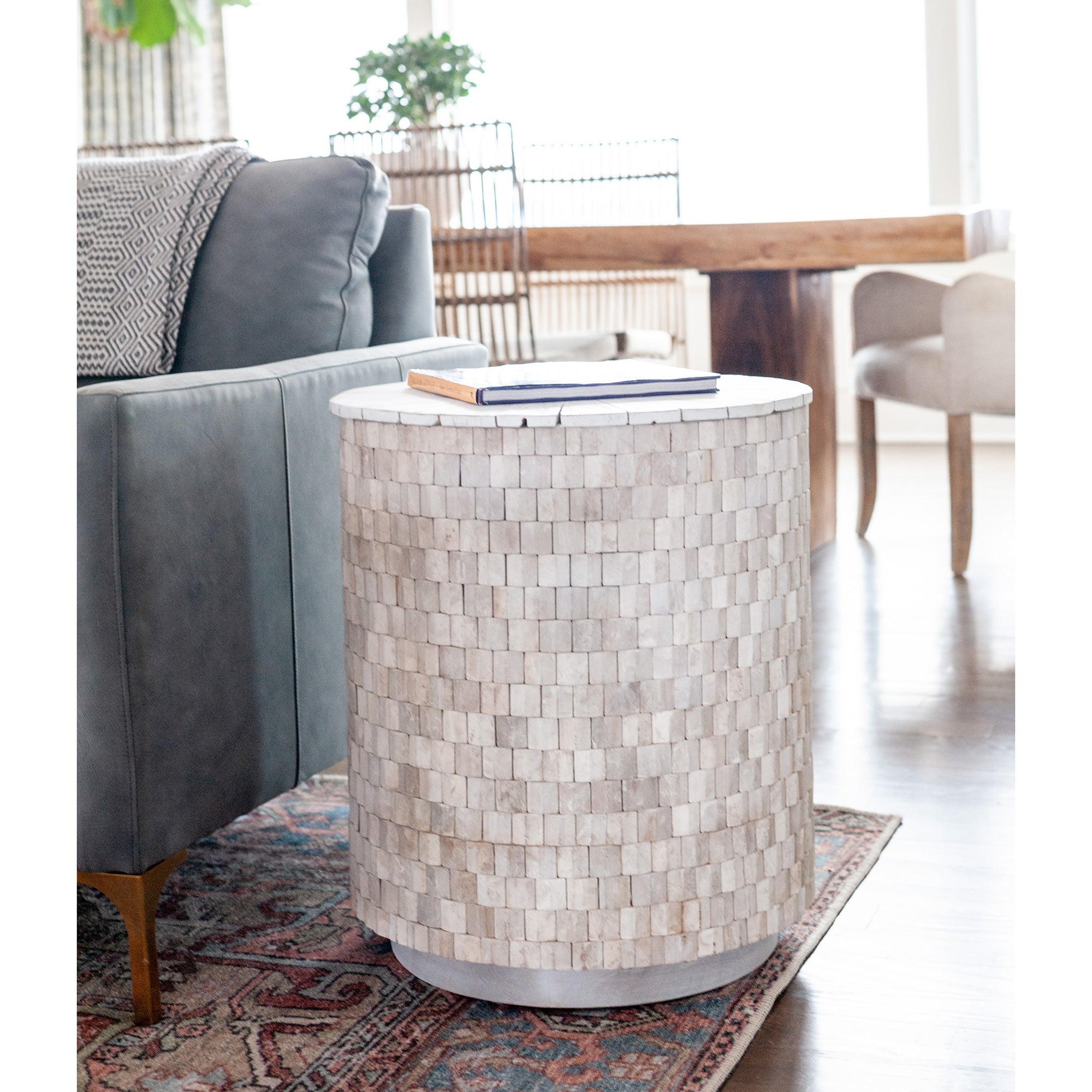 Fenton Accent Table White East at Main