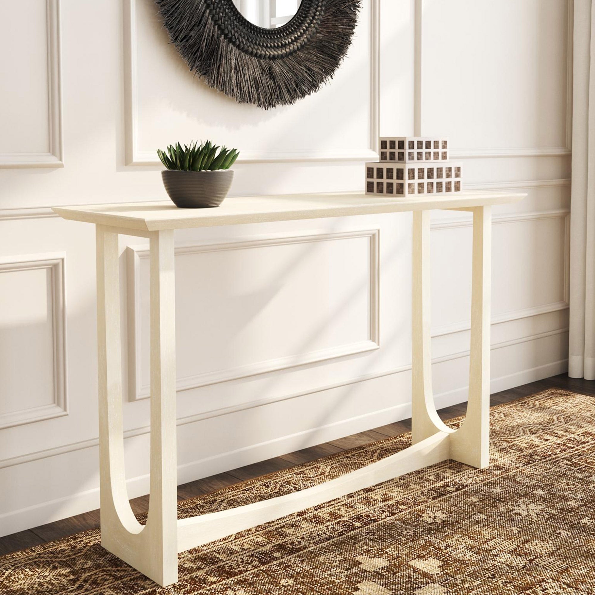 Minimal Reverse Arch Console Table – East at Main
