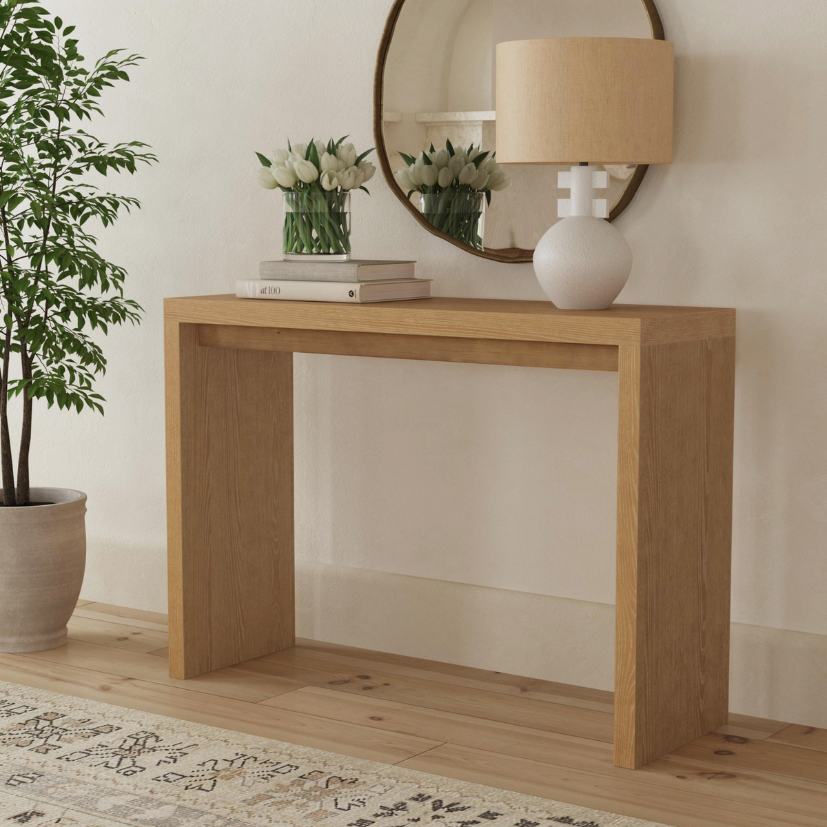 Jasper Waterfall Console Table - Elegant Home Furniture for Stylish ...