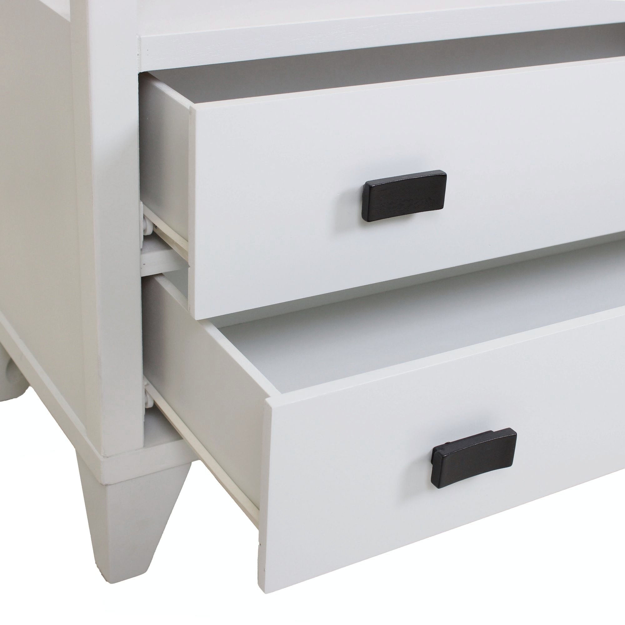 Ezra 2 Drawer Side Table – East at Main