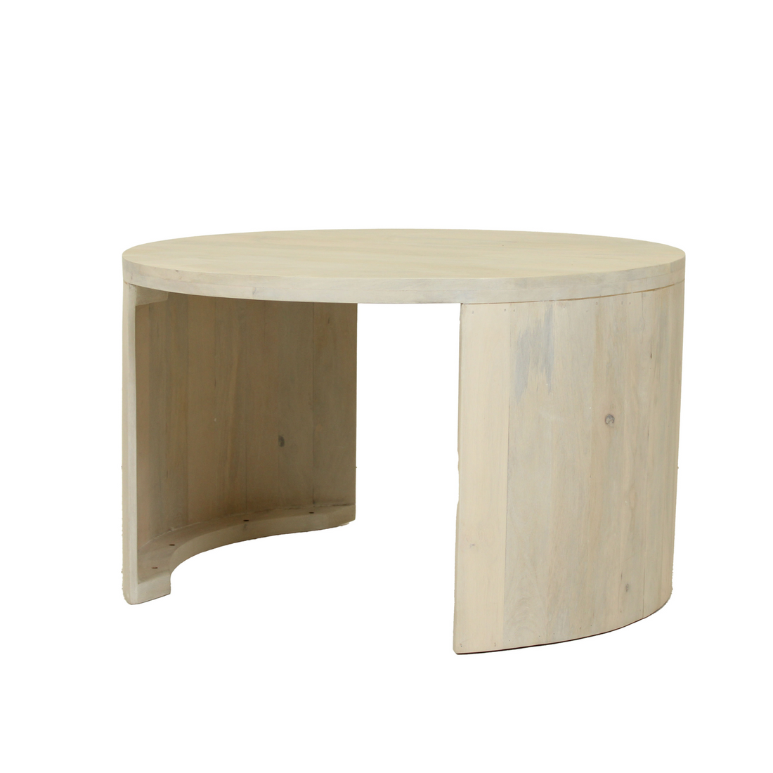 Cyrus Round Storage Coffee Table and Nesting Stool – East at Main