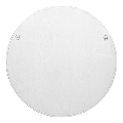 Jemma Round Capiz Shell Mirror Decorative Boho Wall Accent – East at Main