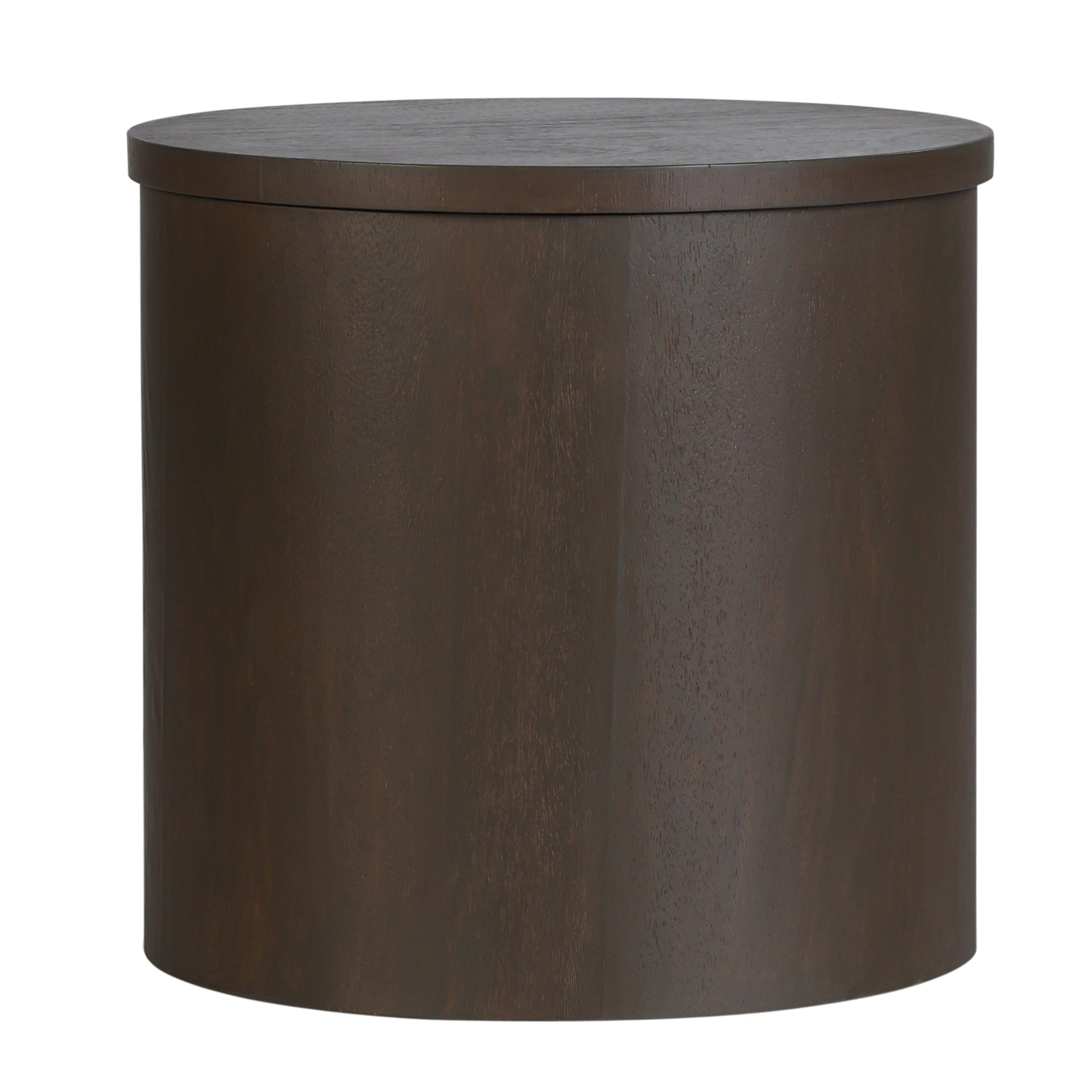 Cyrus Round Storage Coffee Table and Nesting Stool – East at Main
