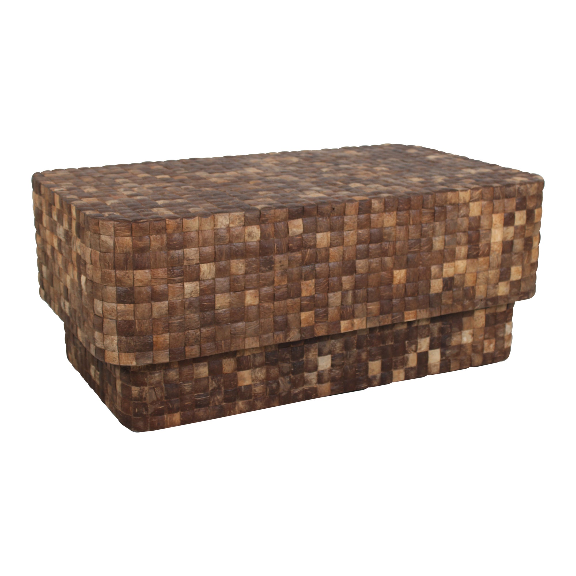 Premium Rectangular Coconut Shell Coffee Table from Samoa - Stylish and ...