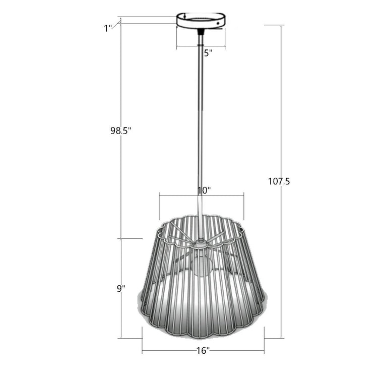 Handcrafted Rattan Scalloped Pendant Light - Stylish and Sustainable ...