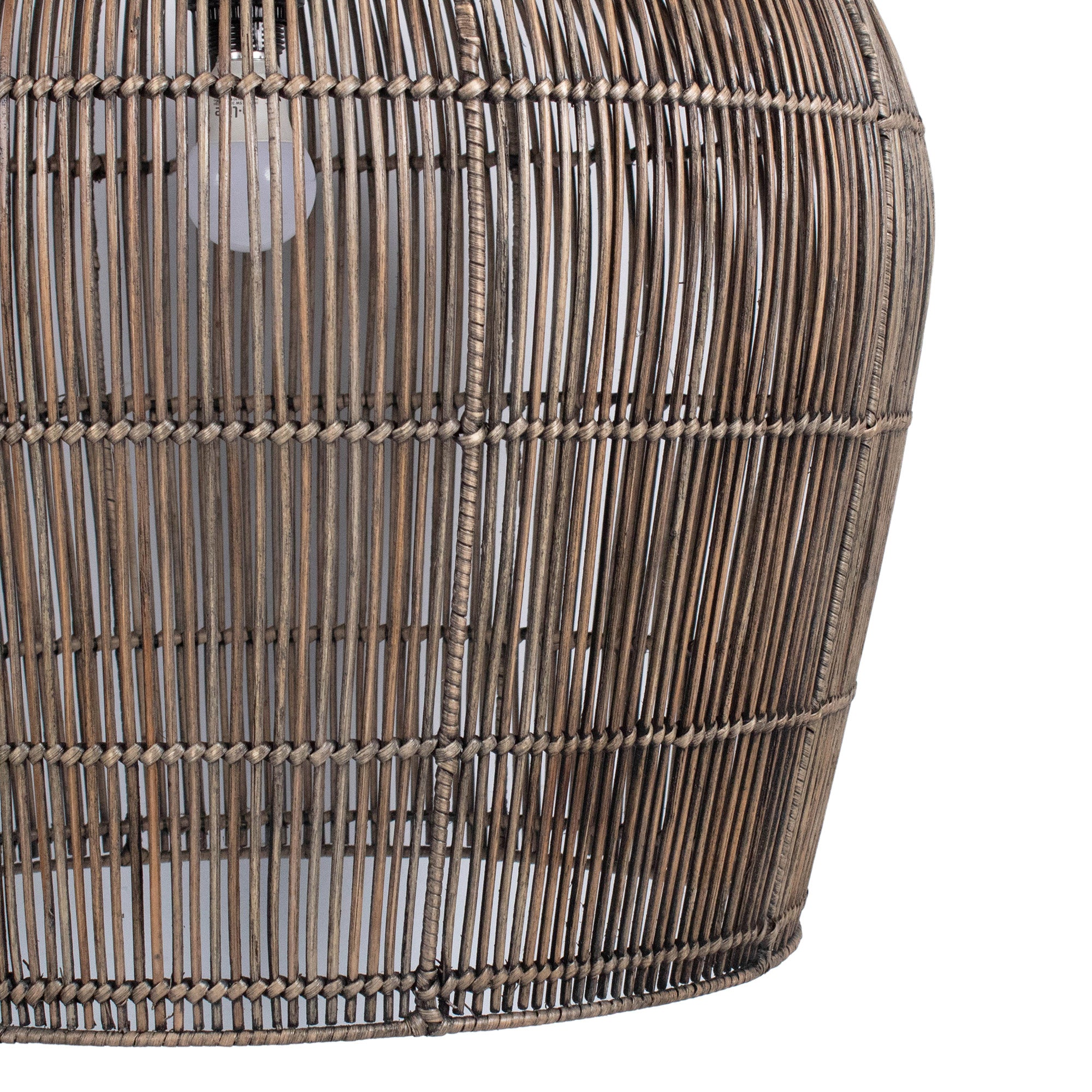 Trendy Rattan Tulip Pendant Light: Stylish Ceiling Fixture for Modern ...