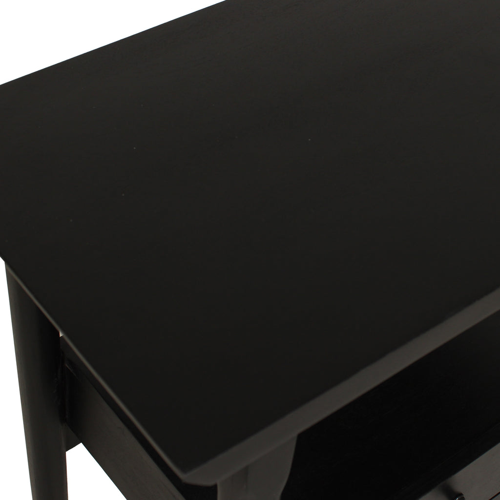 Kit 1 Drawer Storage Side Table – Solid Mango Wood End Table or ...