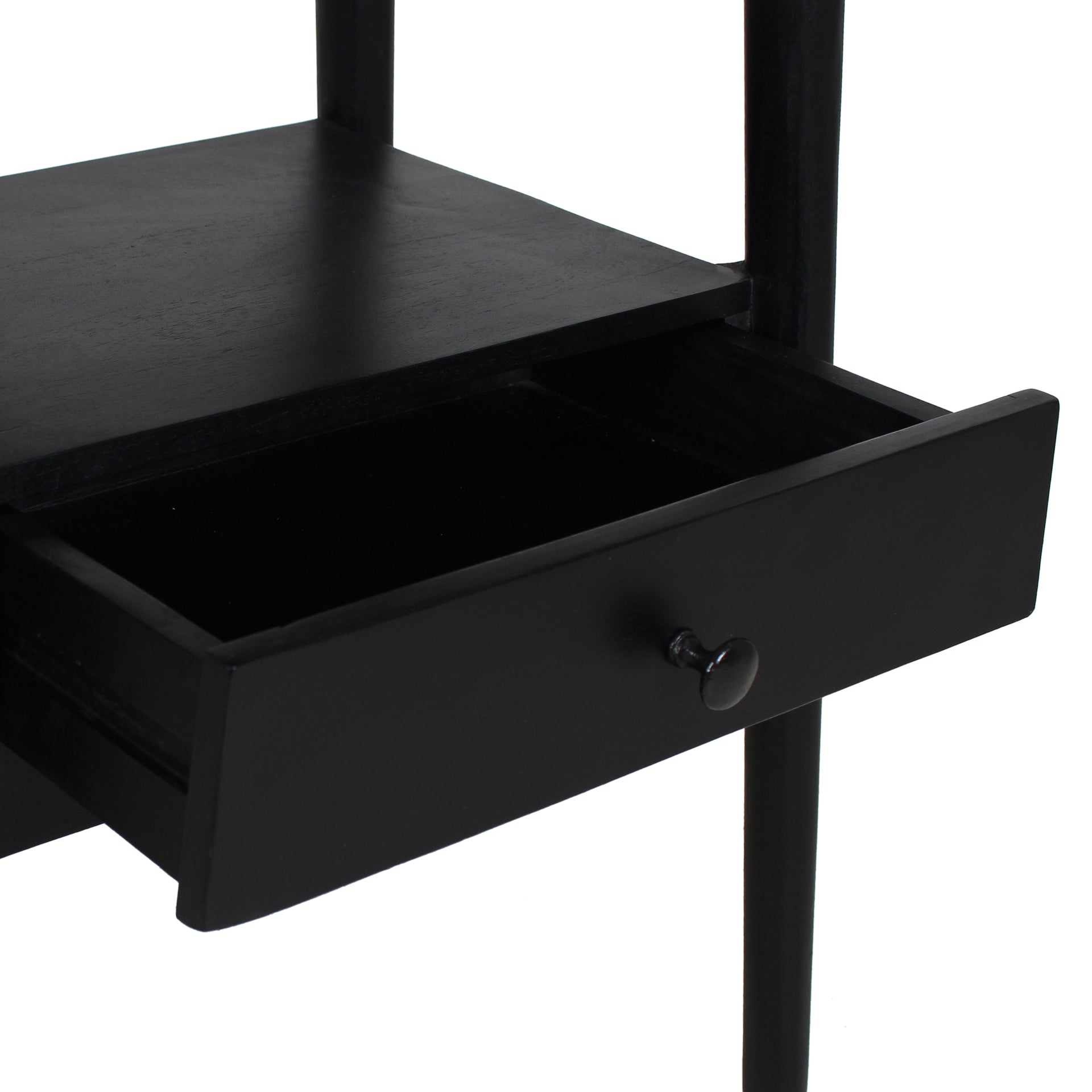 Kit 1 Drawer Storage Side Table – Solid Mango Wood End Table or ...