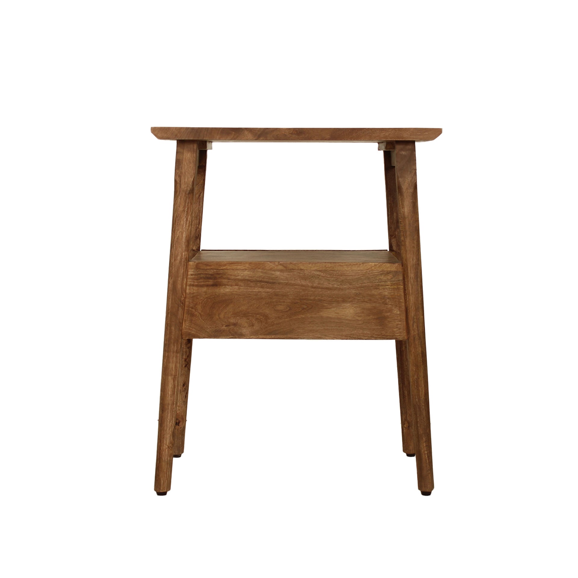 Kit 1-Drawer Mango Wood Storage Side Table | East at Main