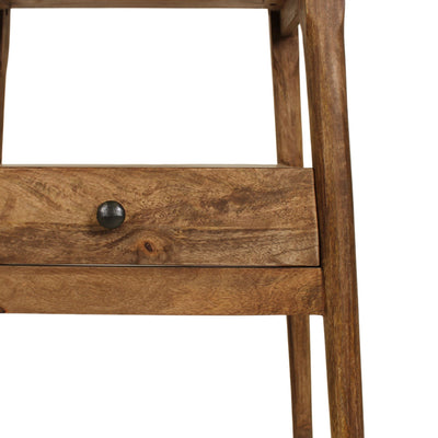Kit 1 Drawer Storage Side Table – Solid Mango Wood End Table or ...