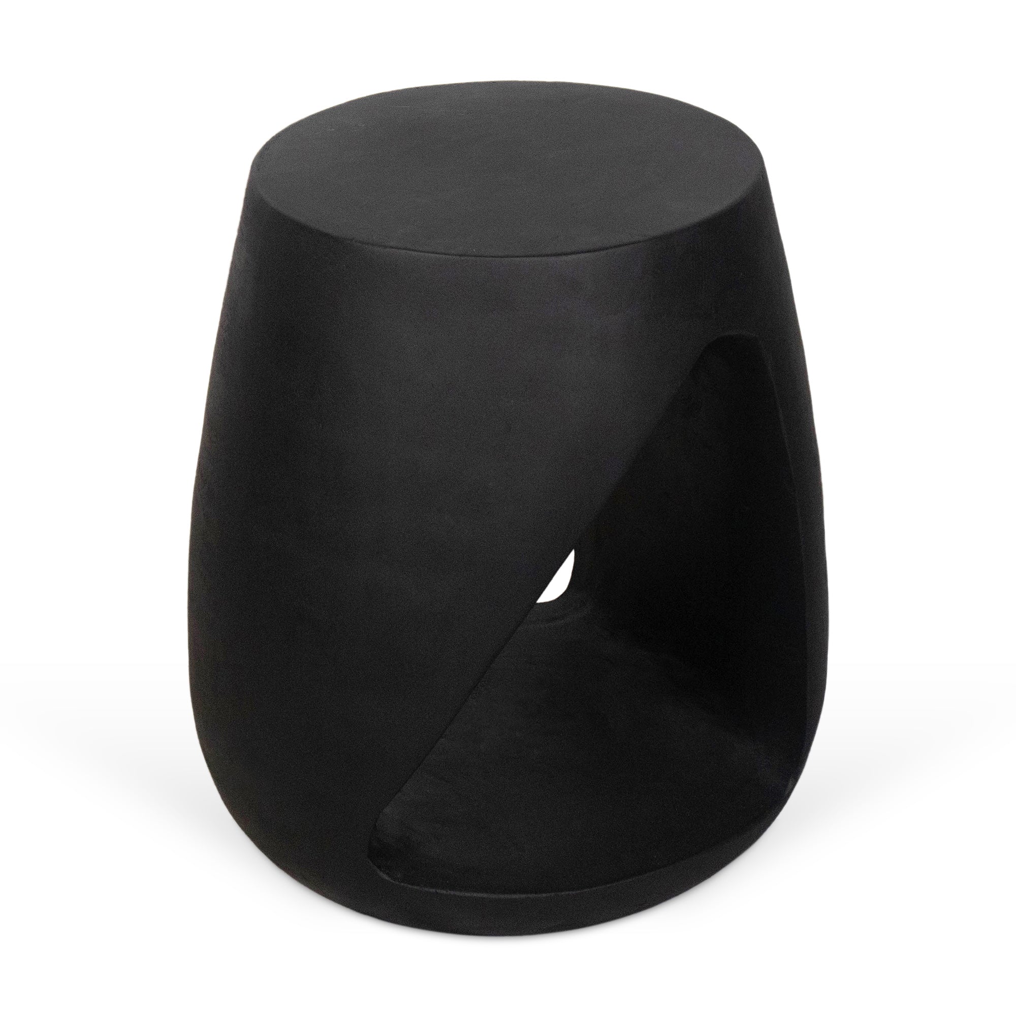 Esme Sculptural Cut-Out Side Table â€“ Organic Modern Wooden Accent ...