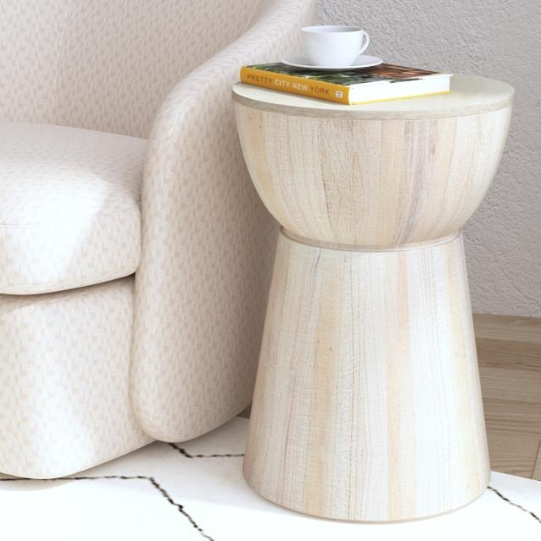 Cinched Drum Side Table – East at Main
