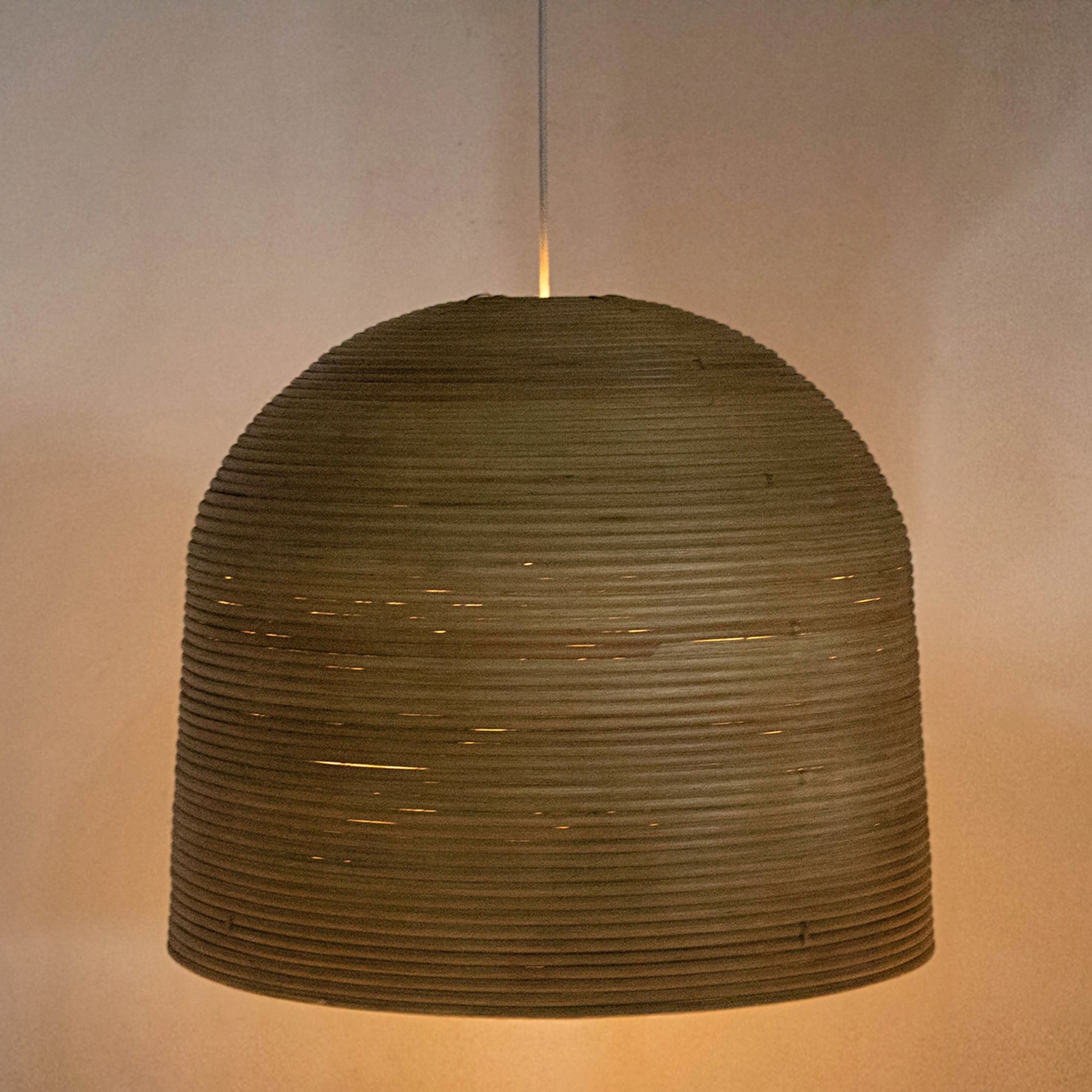 Java Rattan Dome Pendant Light – East at Main