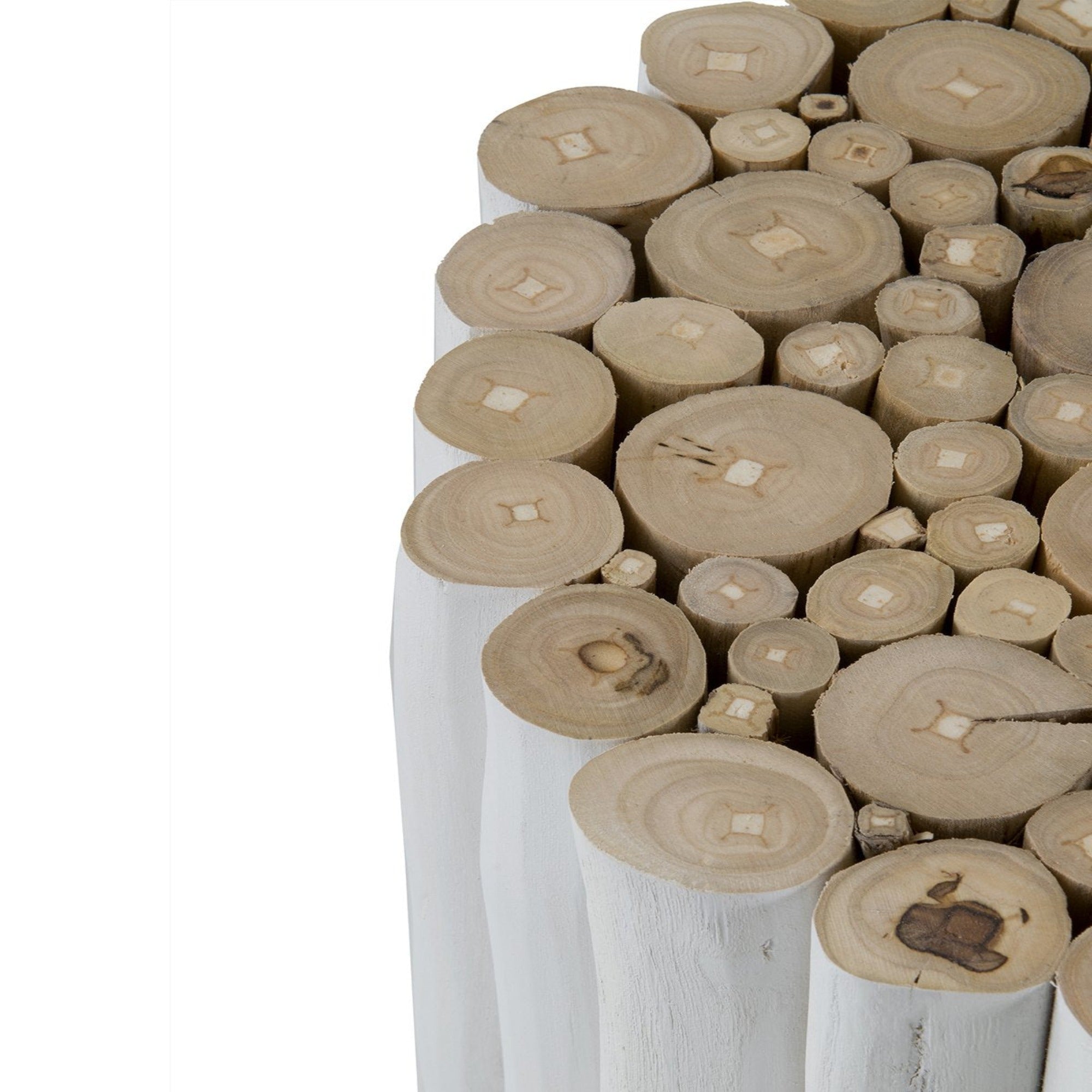 Stanley Teak Branch Drum Side Table – East at Main