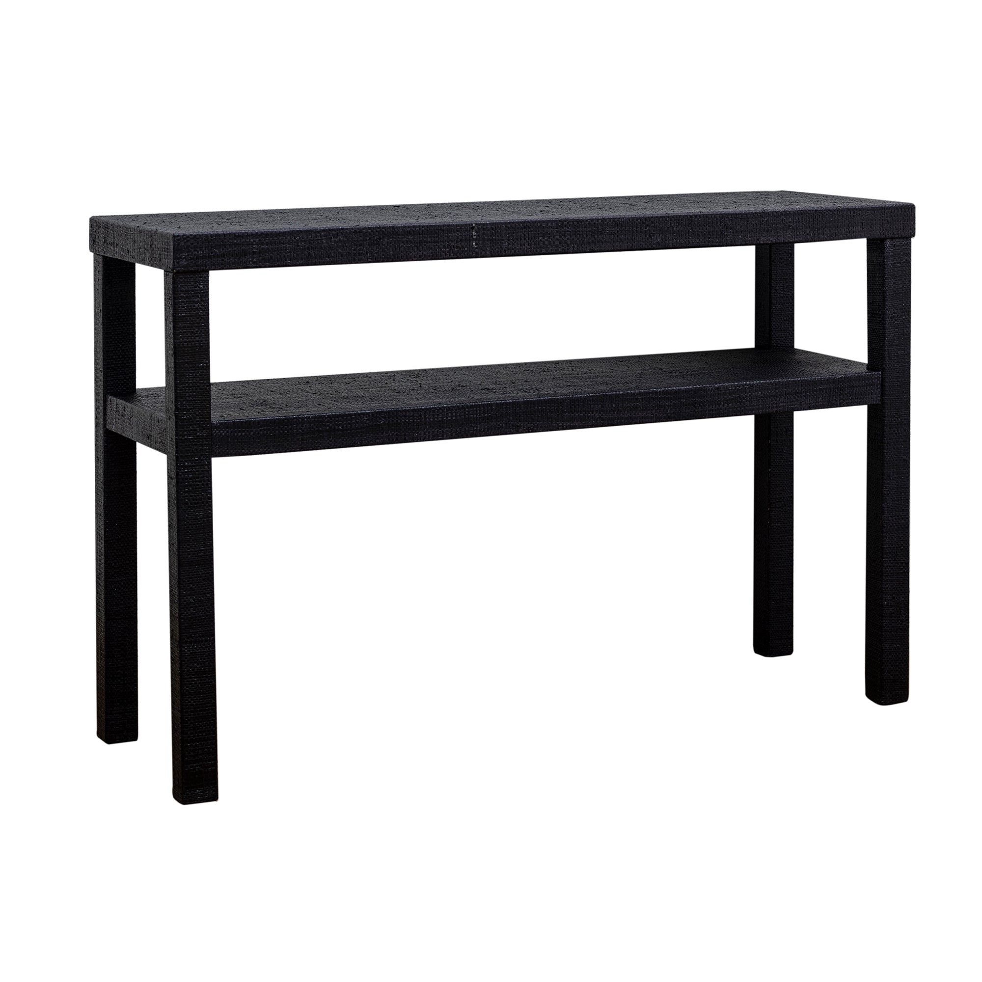 Tailored Raffia Console Table – East at Main