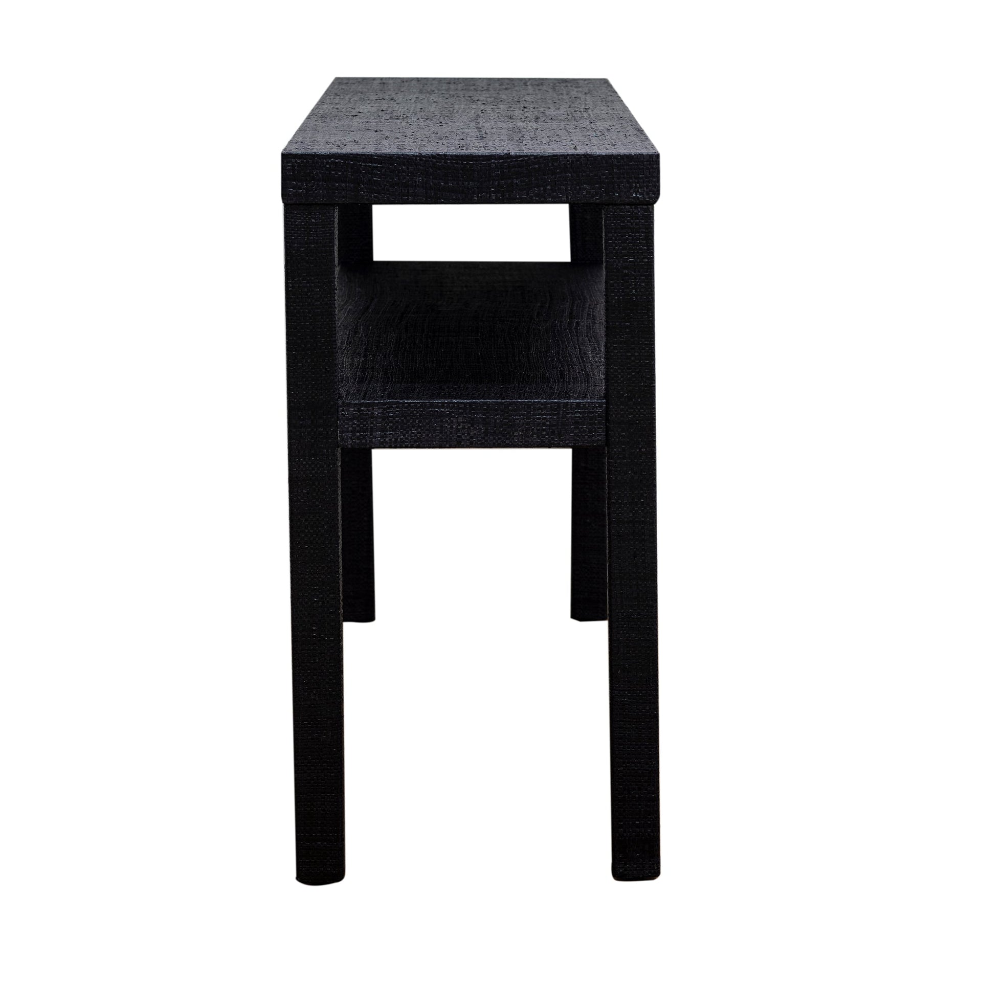Tailored Raffia Console Table – East at Main
