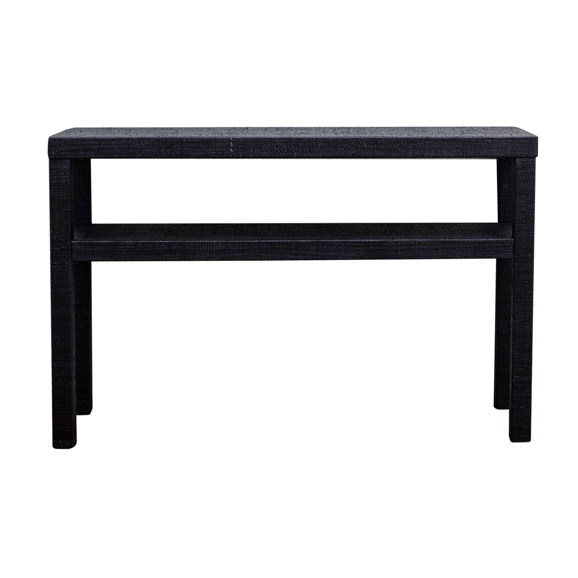 Tailored Raffia Console Table – East at Main