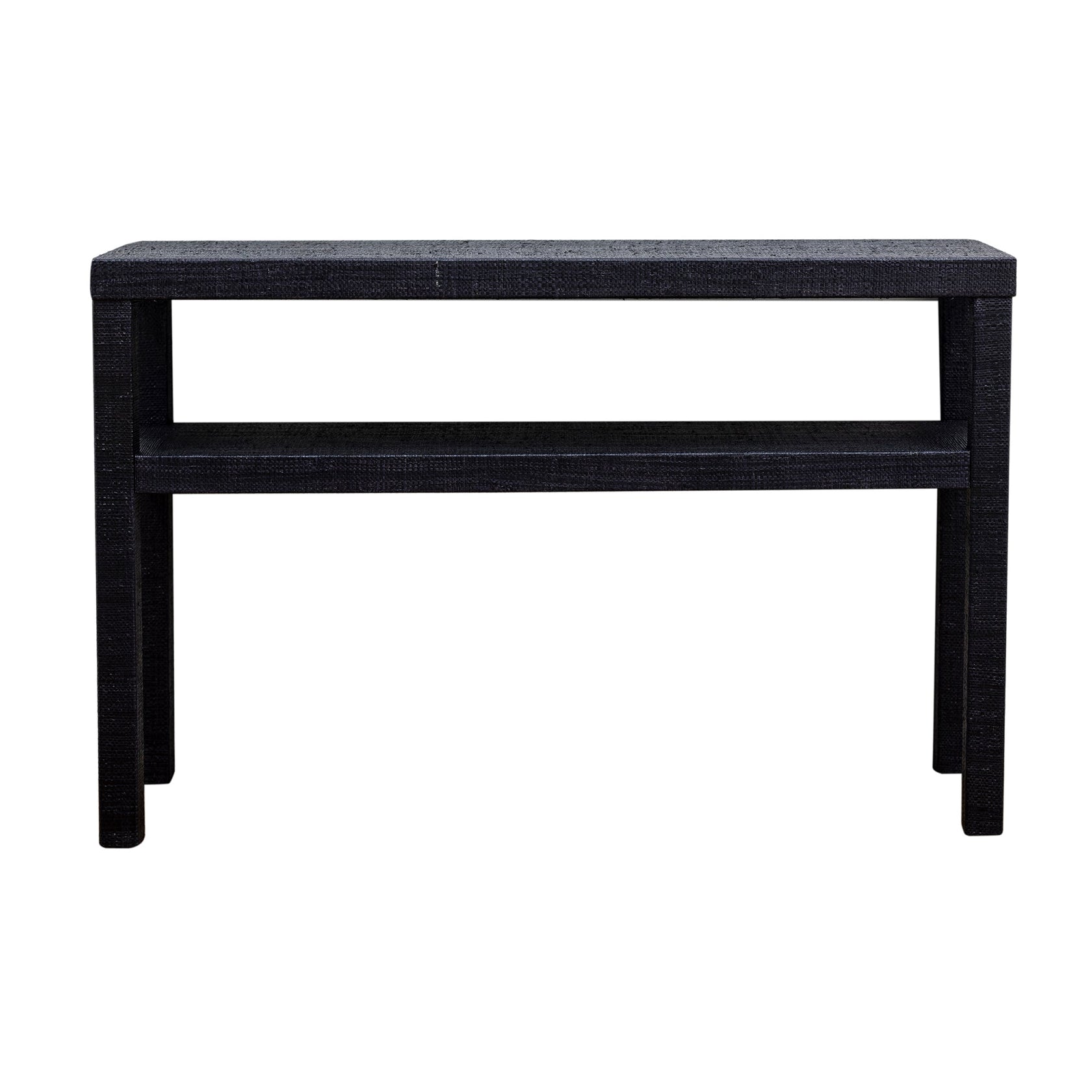 Tailored Raffia Console Table – East at Main