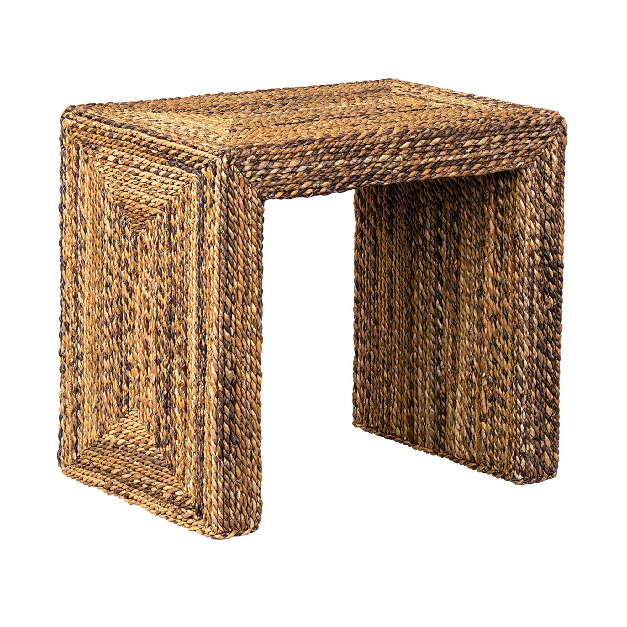 Shop the Stylish Soren Braided Seagrass Side Table - Perfect for Your ...