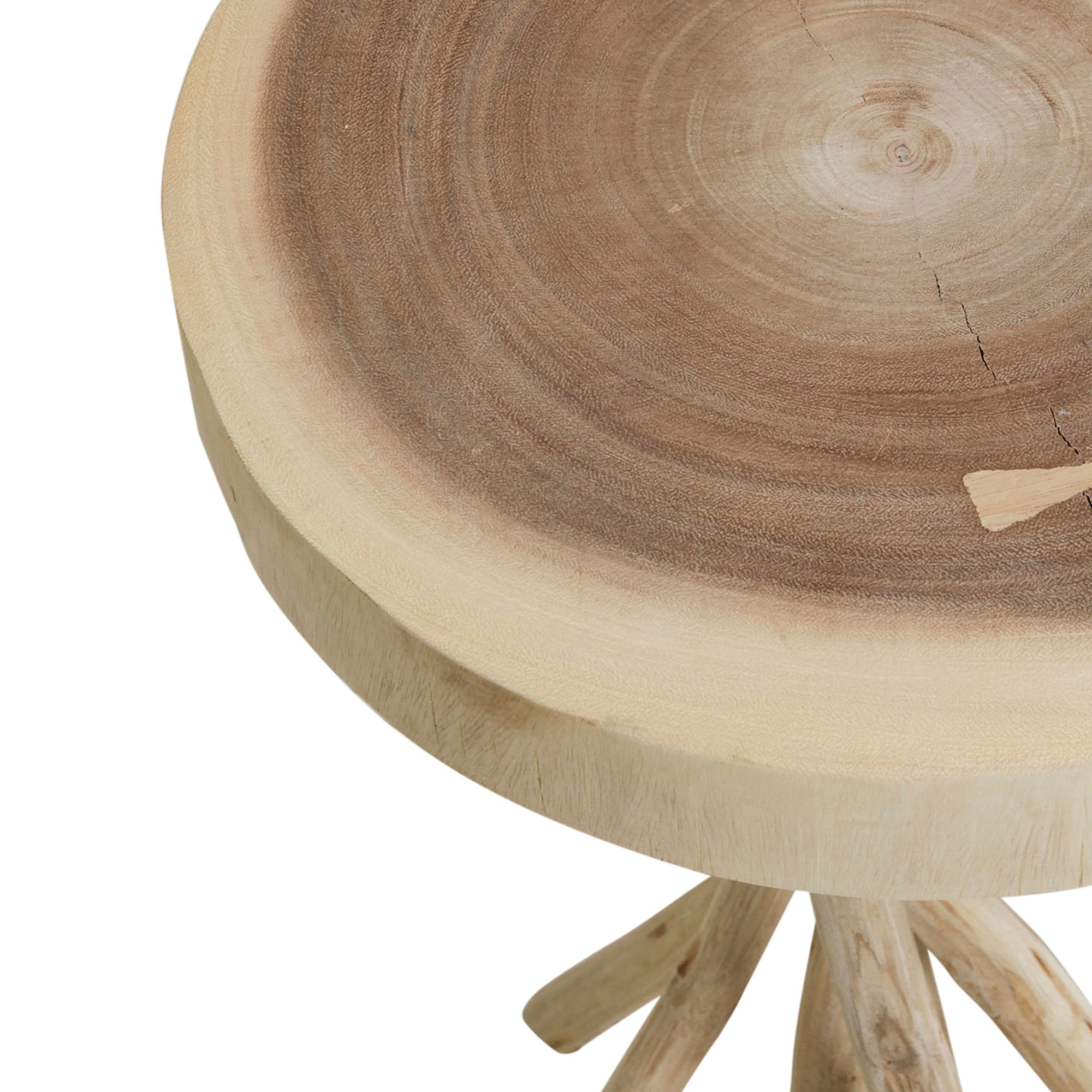 Merrill Teak Branch Accent Table – East at Main